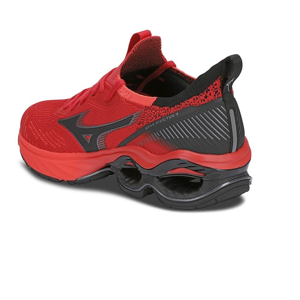 TENIS MIZUNO WAVE INVICTUS 3 VERM Vermelho