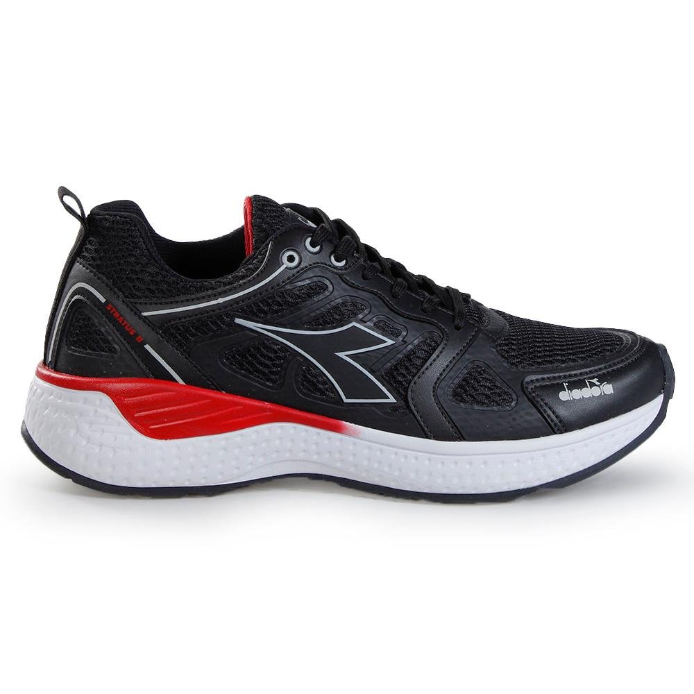 TENIS DIADORA STRATUS II MASCULINO Preto