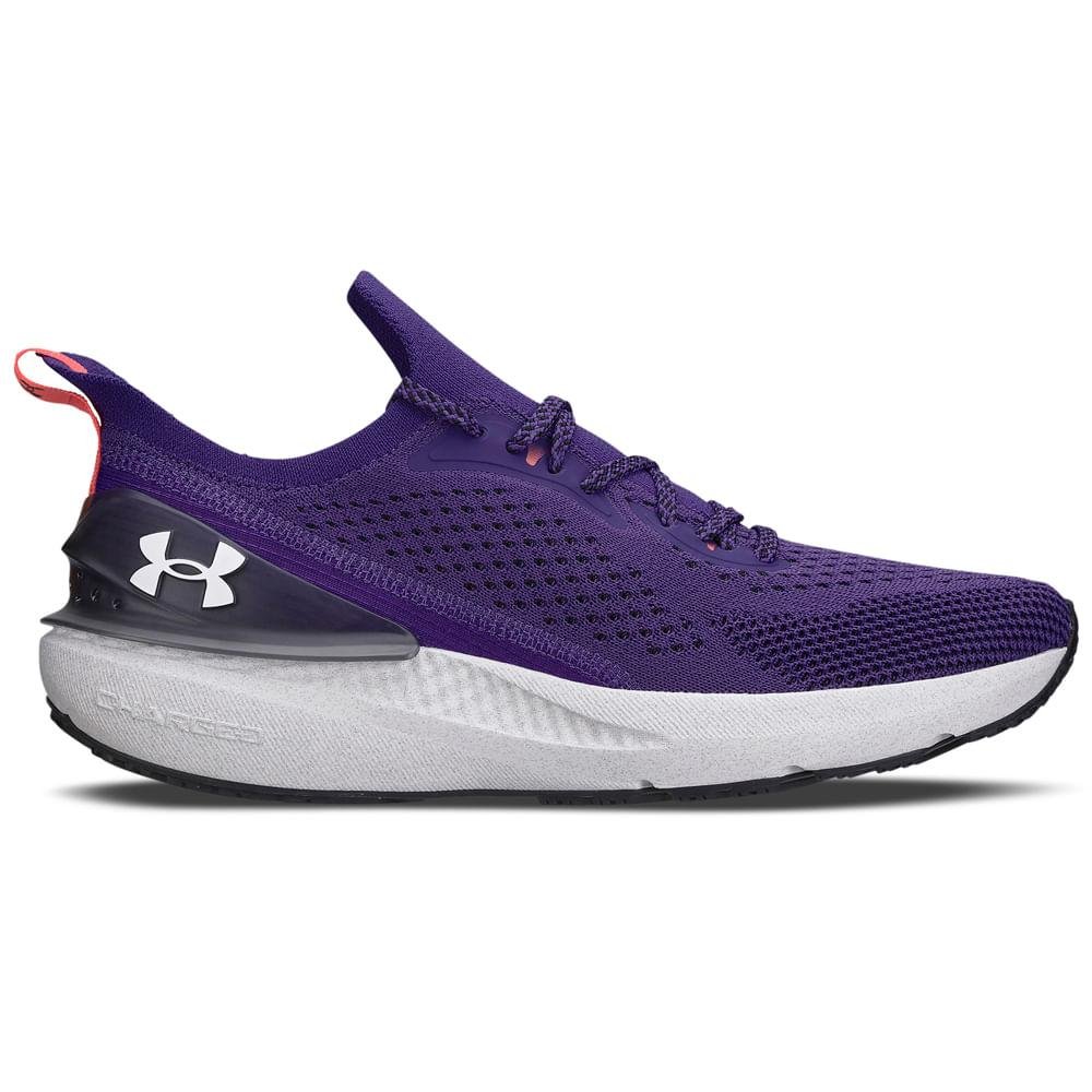 TENIS UNDER ARMOUR CHARGED QUICKER MASCULINO Roxo