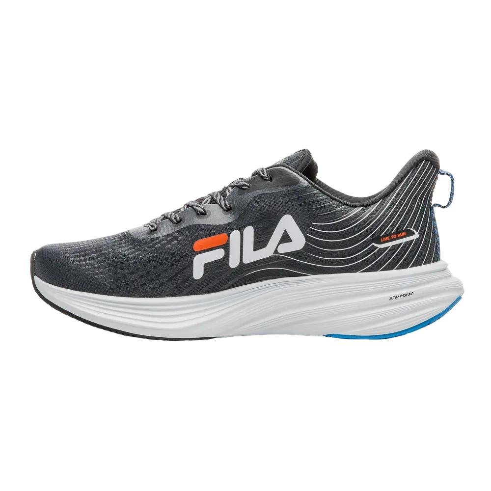 TENIS FILA RACER CURVE 2 MASCULINO Preto/Laranja