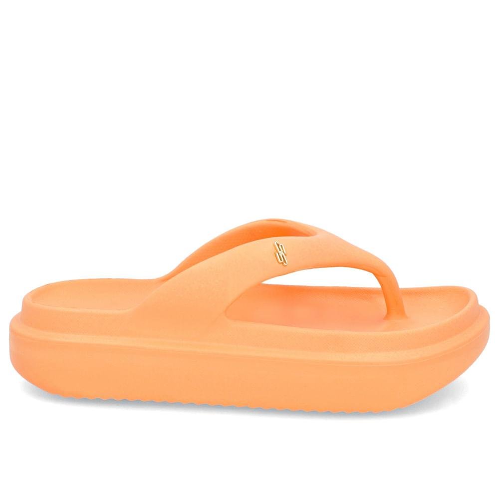 CHINELO USAFLEX POOFY PLATAFORMA EVA REF AM14001 FEMININO Laranja