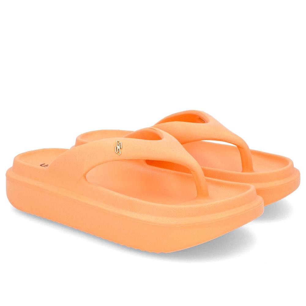 CHINELO USAFLEX POOFY PLATAFORMA EVA REF AM14001 FEMININO Laranja
