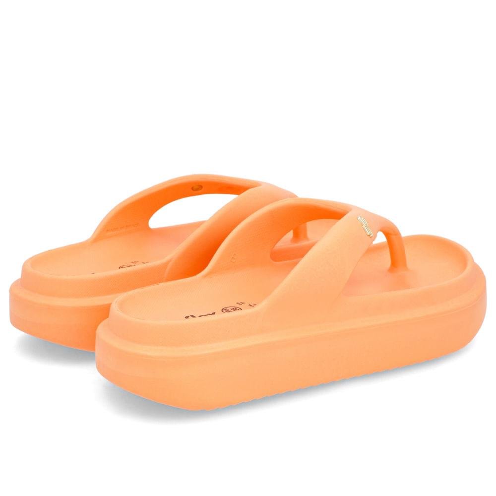 CHINELO USAFLEX POOFY PLATAFORMA EVA REF AM14001 FEMININO Laranja