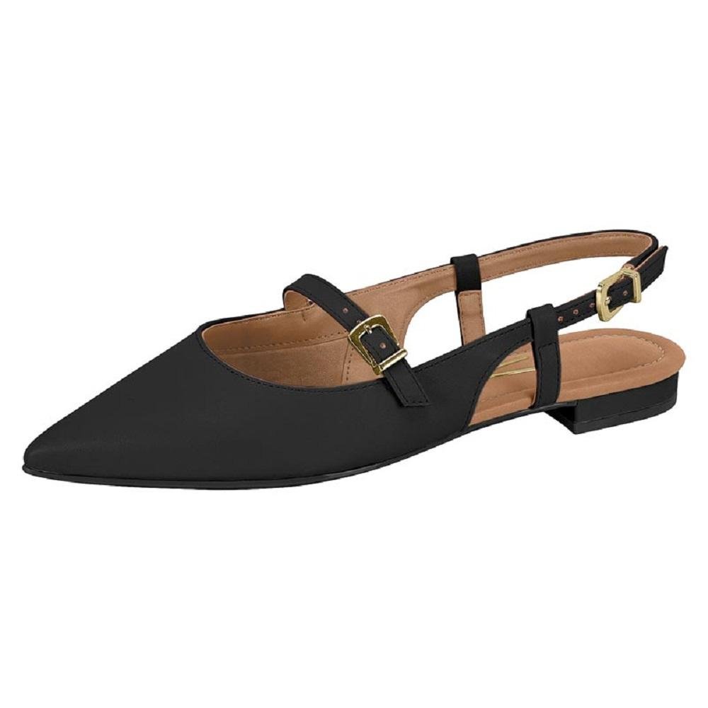 SAPATILHA VIZZANO MULE REF 1206.1009.7286 FEMININO Preto