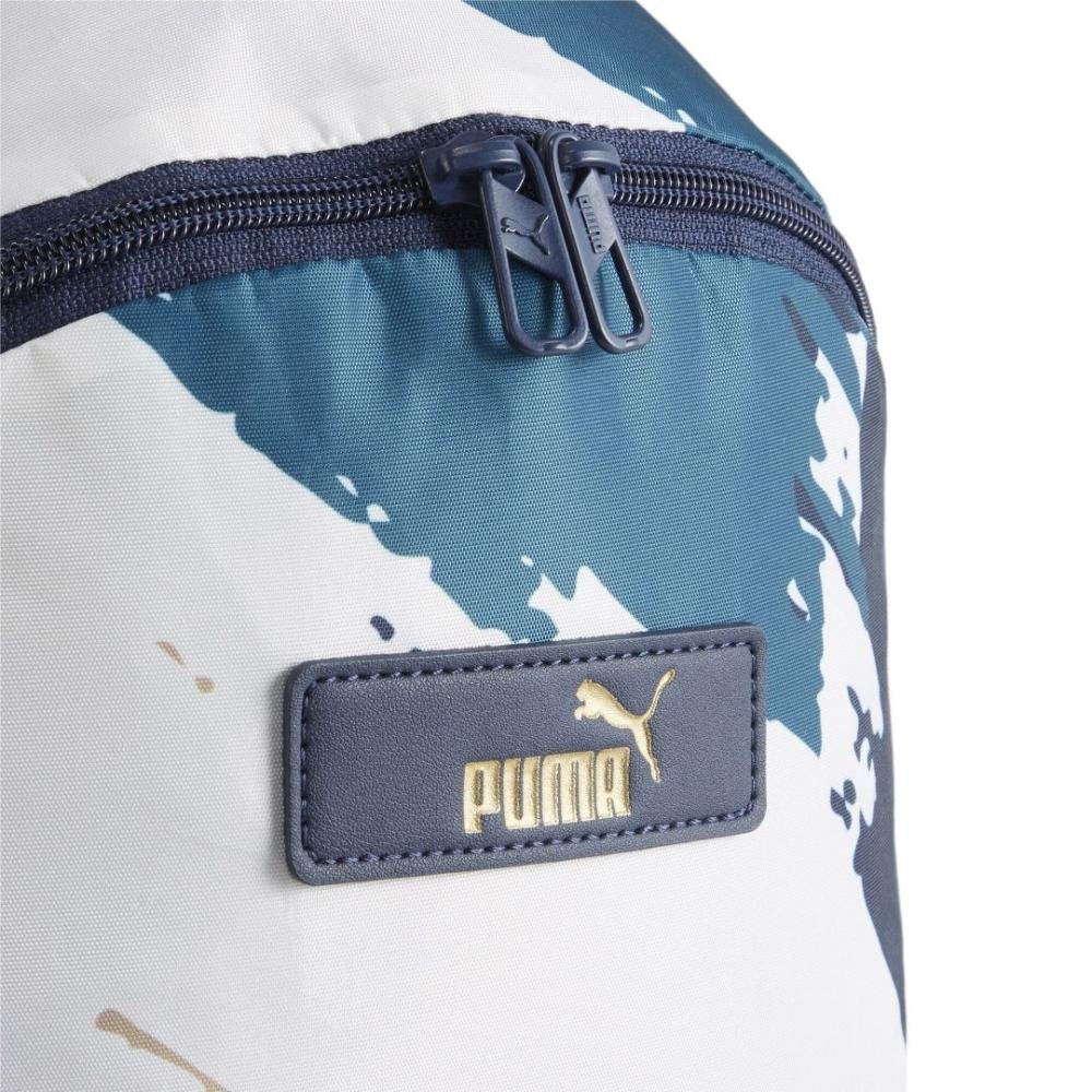 Mochila Puma Core Pop Aop Areia E Marinho Multicores