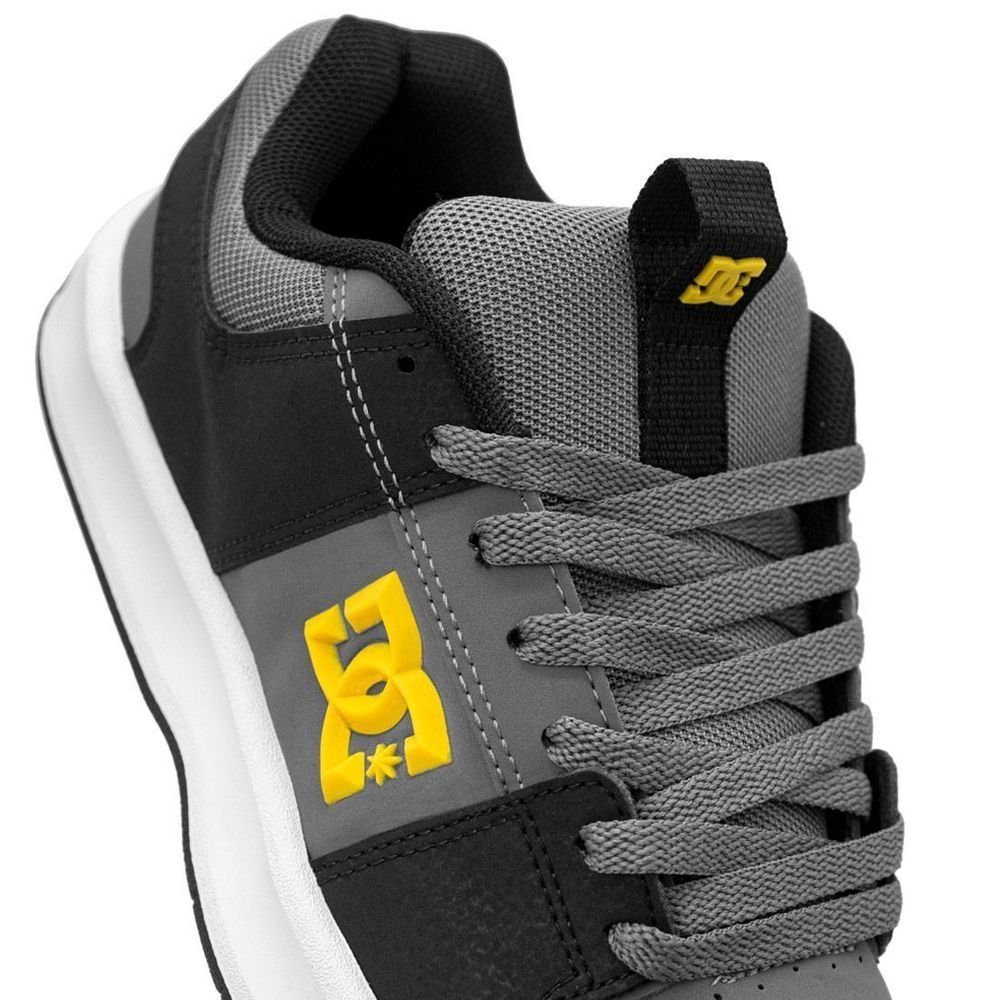 Tênis DC Shoes Lynx Zero Black Grey Yellow Cinza/Preto