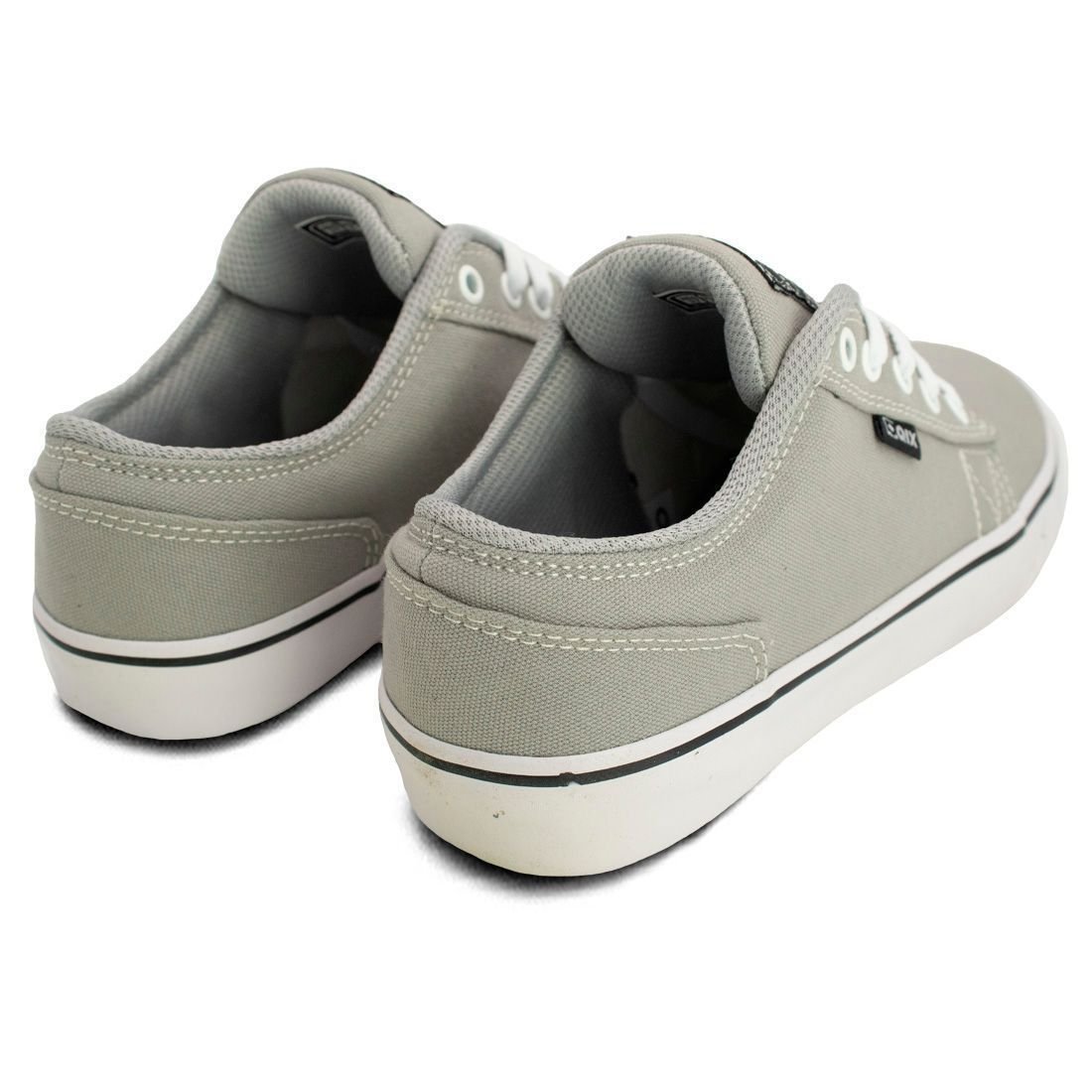 Tênis Qix Vulcan Allan Mesquita Cinza Branco Cinza