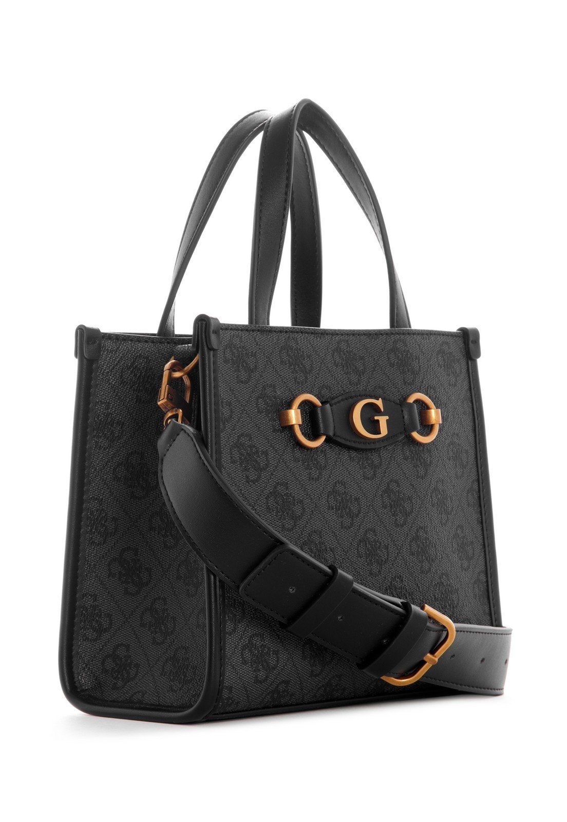Bolsa Izzy 2 Compartment Mini Tote Guess Preto - Renner