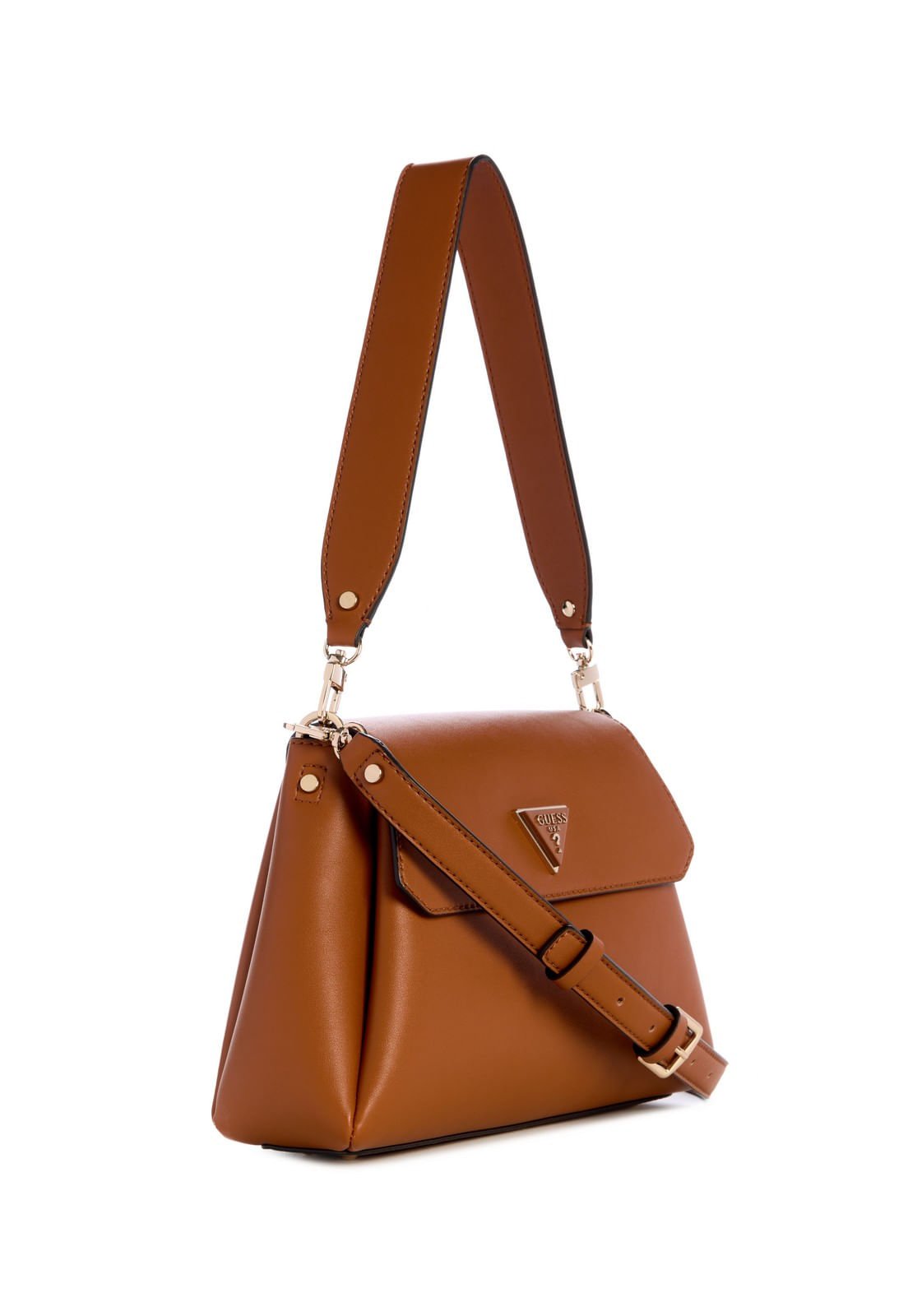 Bolsa Sora Girlfriend Flap Shoulder Bag Marrom Marrom