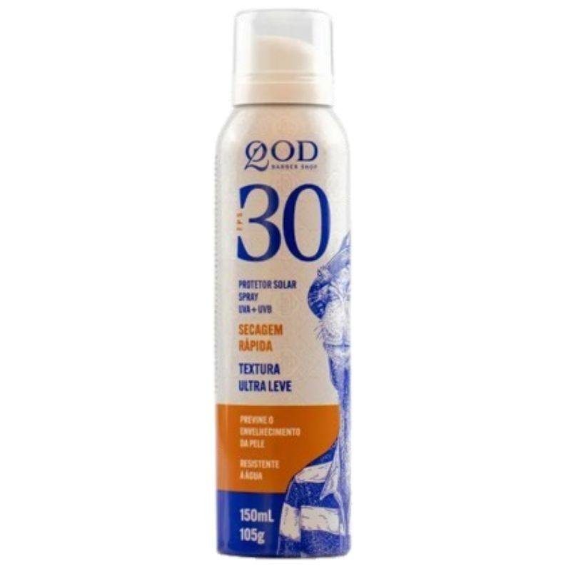 Protetor Solar Spray FPS 30 150ml - QOD Barber Shop ' 150ml