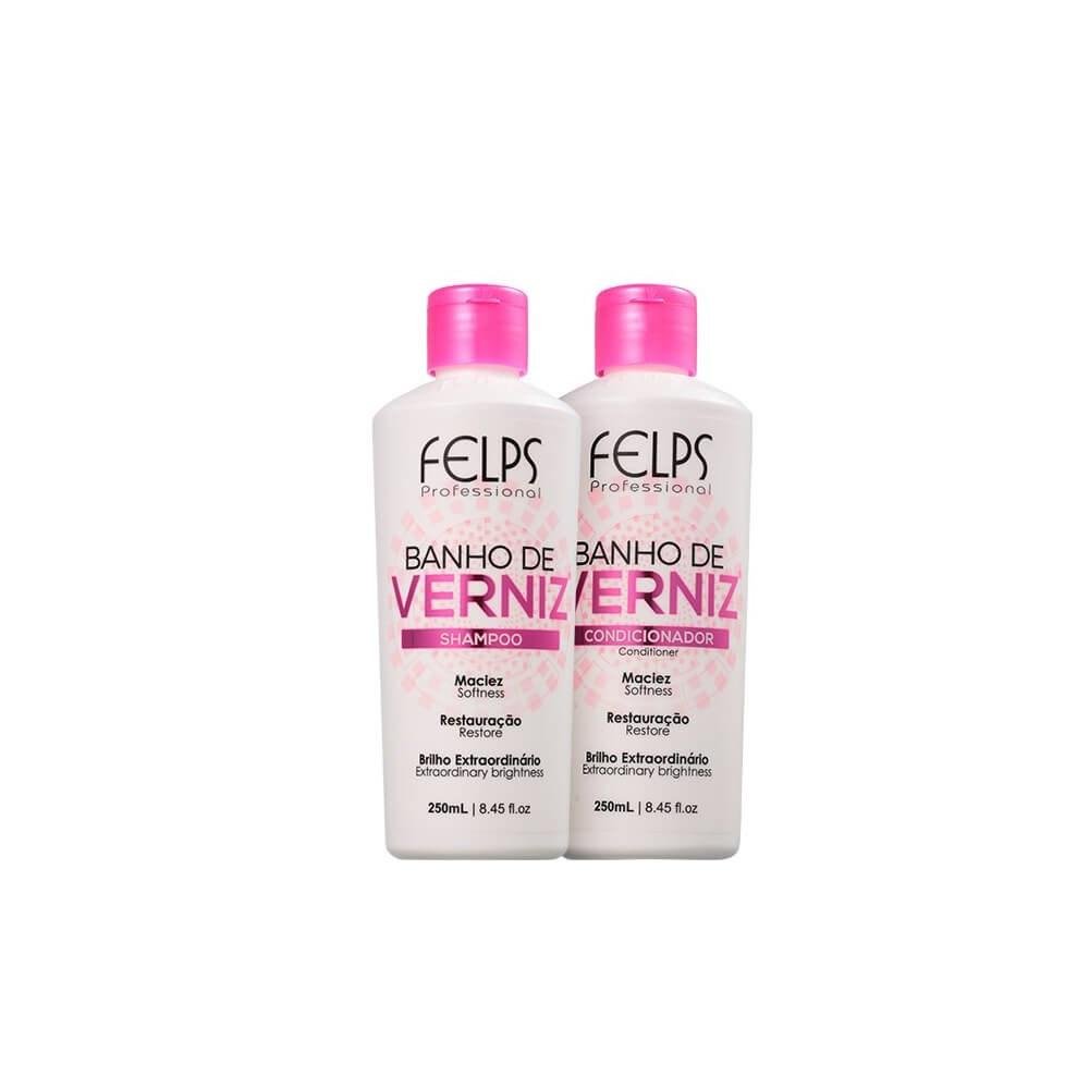 Felps Professional Banho de Verniz Shampoo e Condicionador (2 x 250ml ...