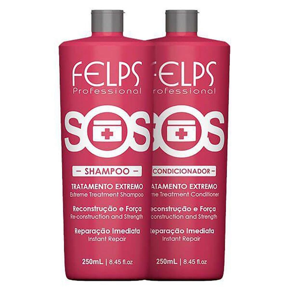 Felps Professional S.O.S Shampoo + Condicionador (2 x 250ml) ÚNICO