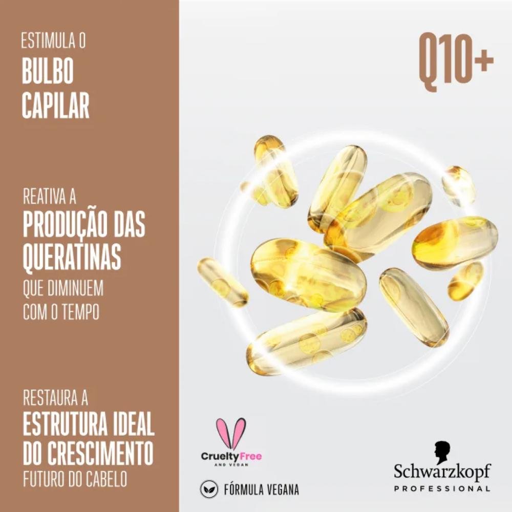 Schwarzkopf Time Restore Q10+ Kit 2 Condicionador 1L ÚNICO
