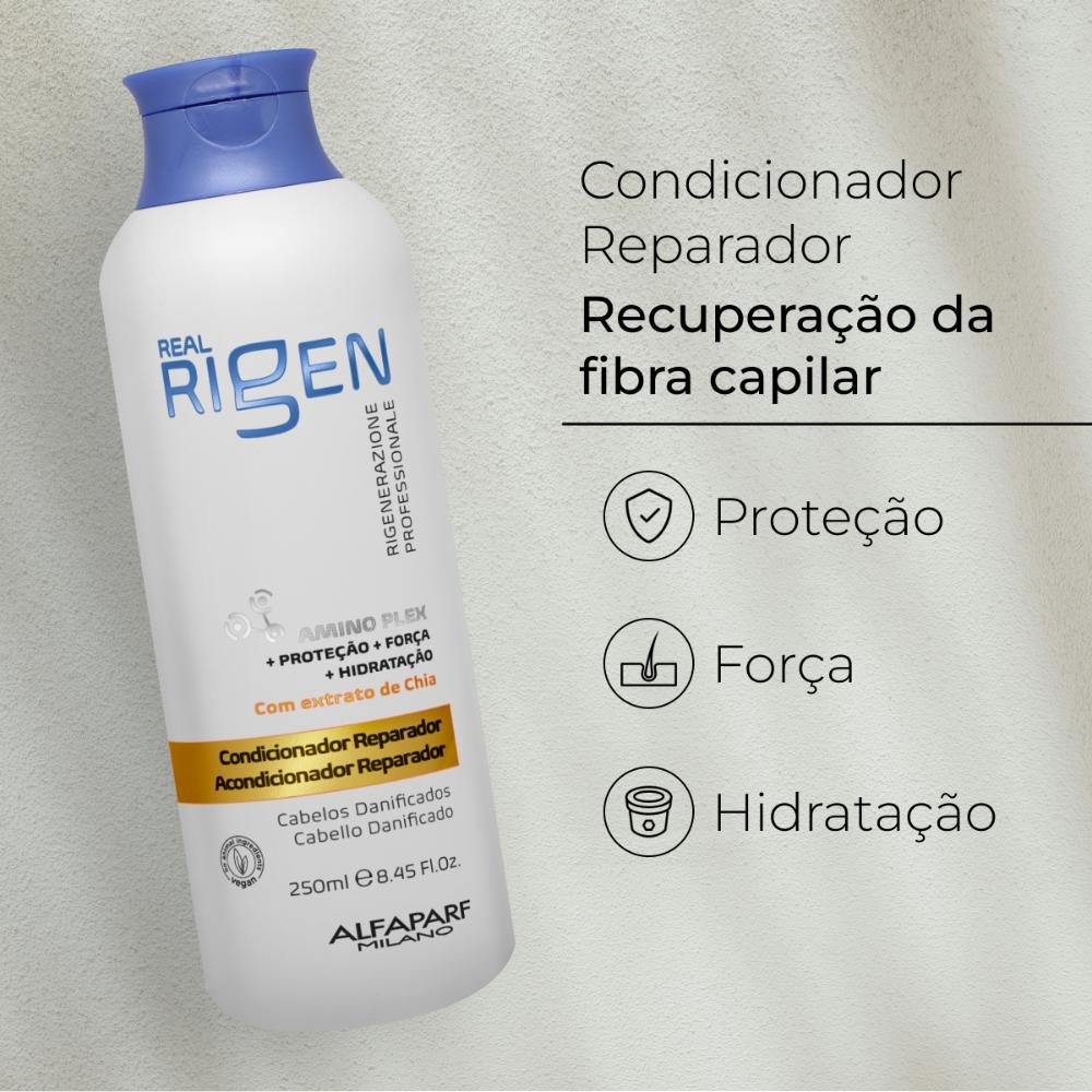 Alfaparf Real Rigen Condicionador Reparador 250ml 250ml