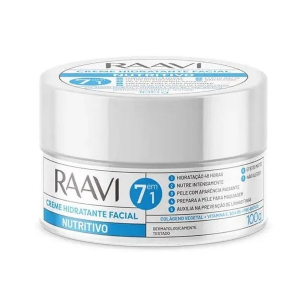Raavi Creme Hidratante Facial Nutritivo 100g 100g