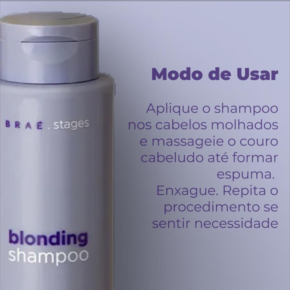 Braé Stages Blonding Shampoo 250ml 250ml