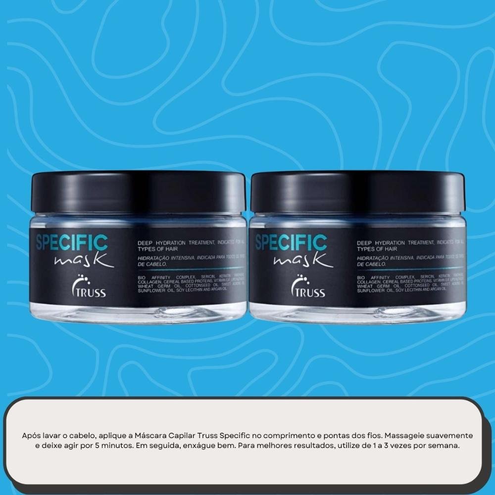 Truss Specific Kit 2 Máscara Capilar 180g ÚNICO