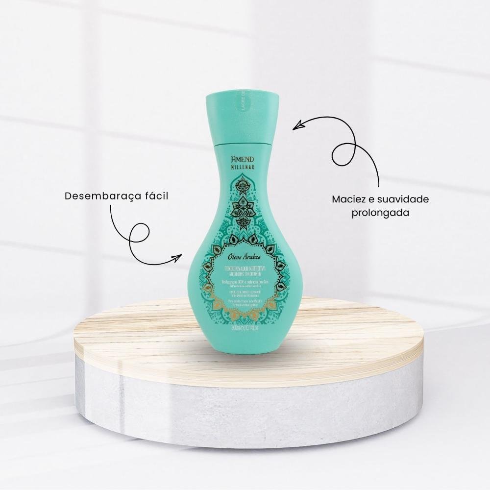 Kit Amend Oleos Arabes Shampoo Condicionador Mascara ÚNICO