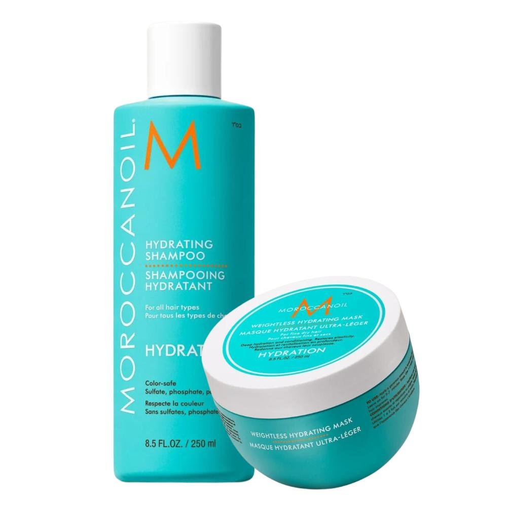 Moroccanoil Kit Hydration Duo Tratamento Light ÚNICO