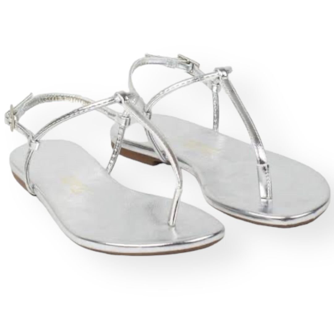 Rasteira Prata Santa Lolla Feminino Prata