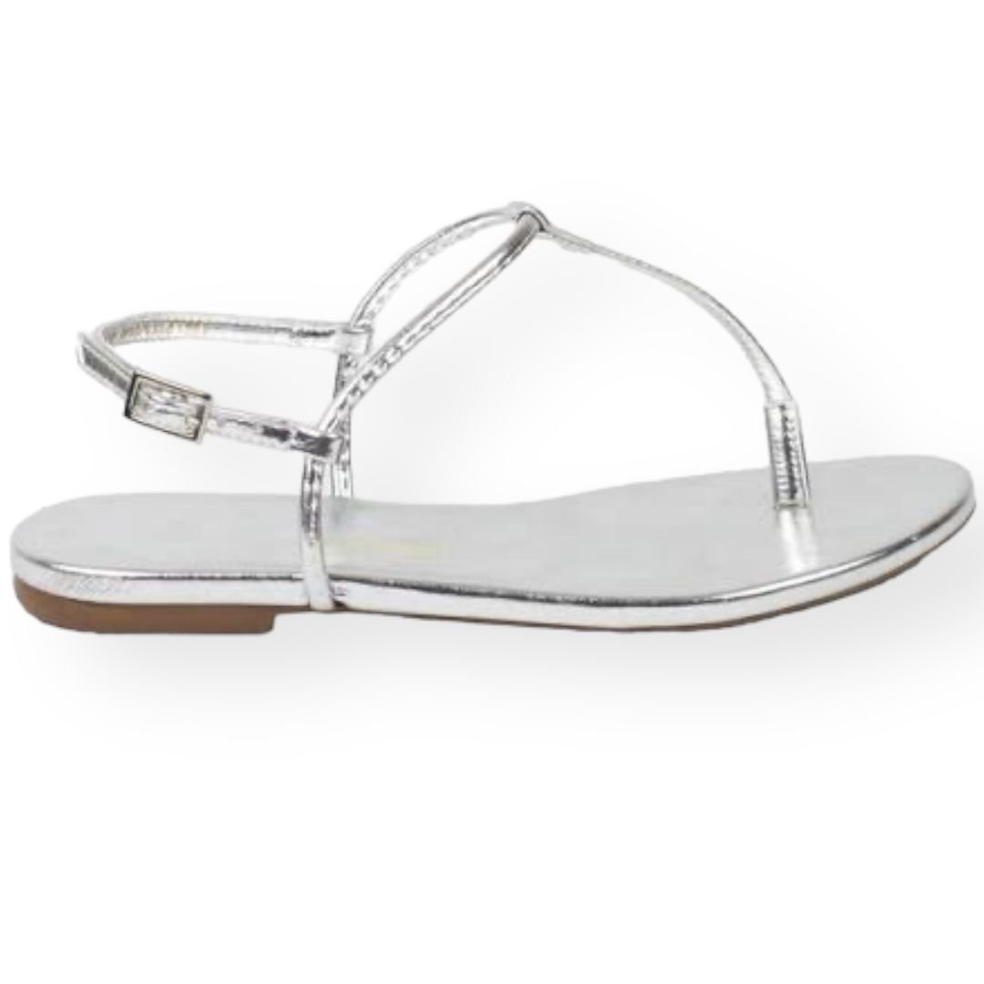 Rasteira Prata Santa Lolla Feminino Prata