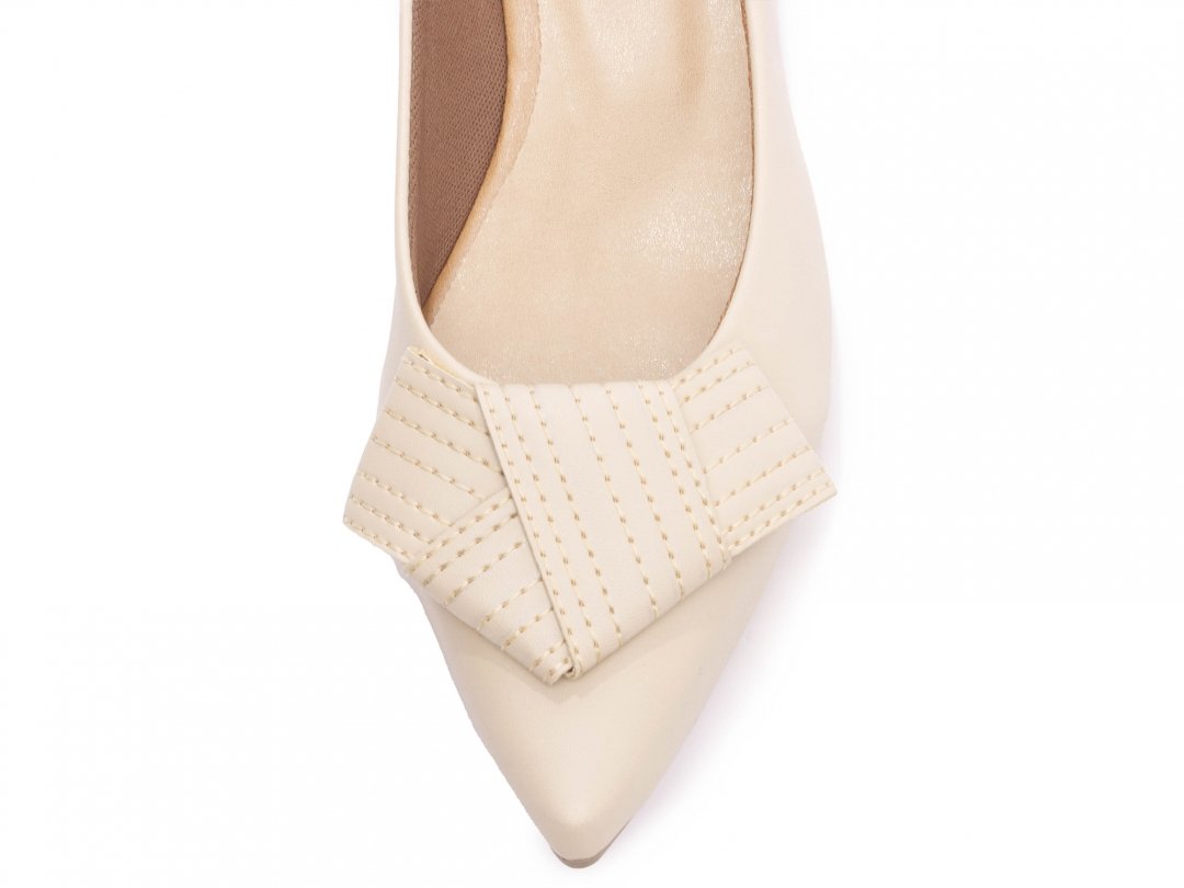 Sapatilha Feminina Moderna Elegante e Macia em Napa Bage Bege