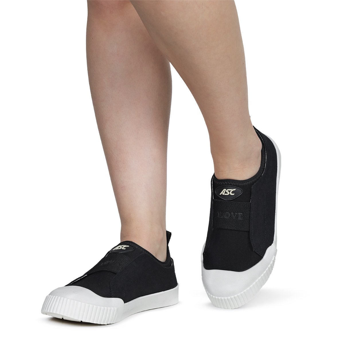 Tenis Feminino Neo Conga Basic Moda 33 a 40 Preto Preto