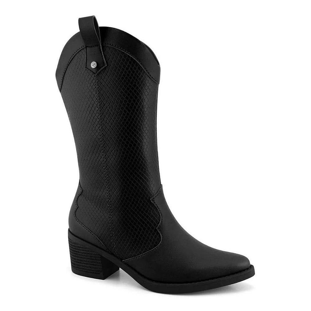 Bota Ramarim 23-51103 Feminino Preto