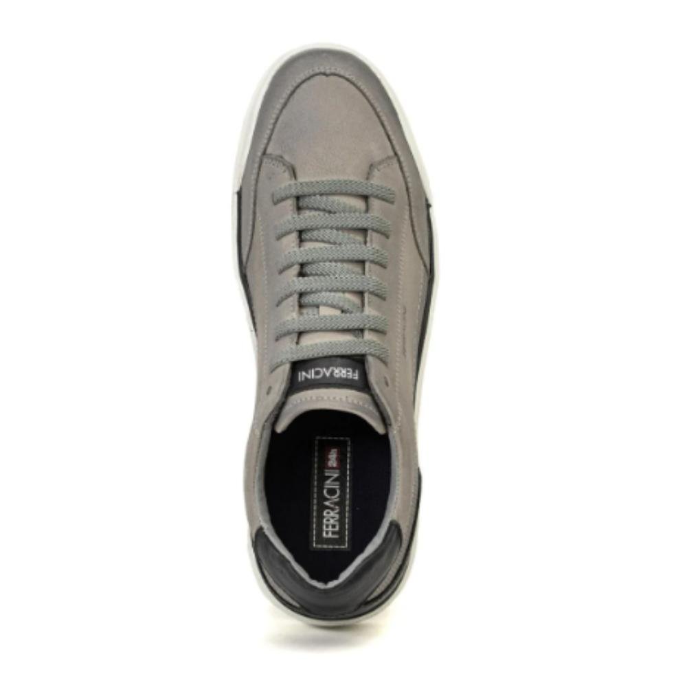 SAPATO FERRACINI STAR REF:1056A MASCULINO Cinza