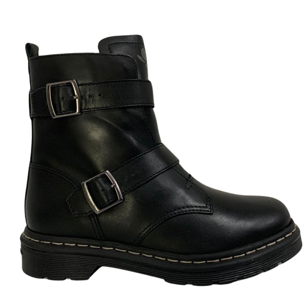 BOTA CRAVO E CANELA ZÍPER REF: 1579 FEMININO Preto