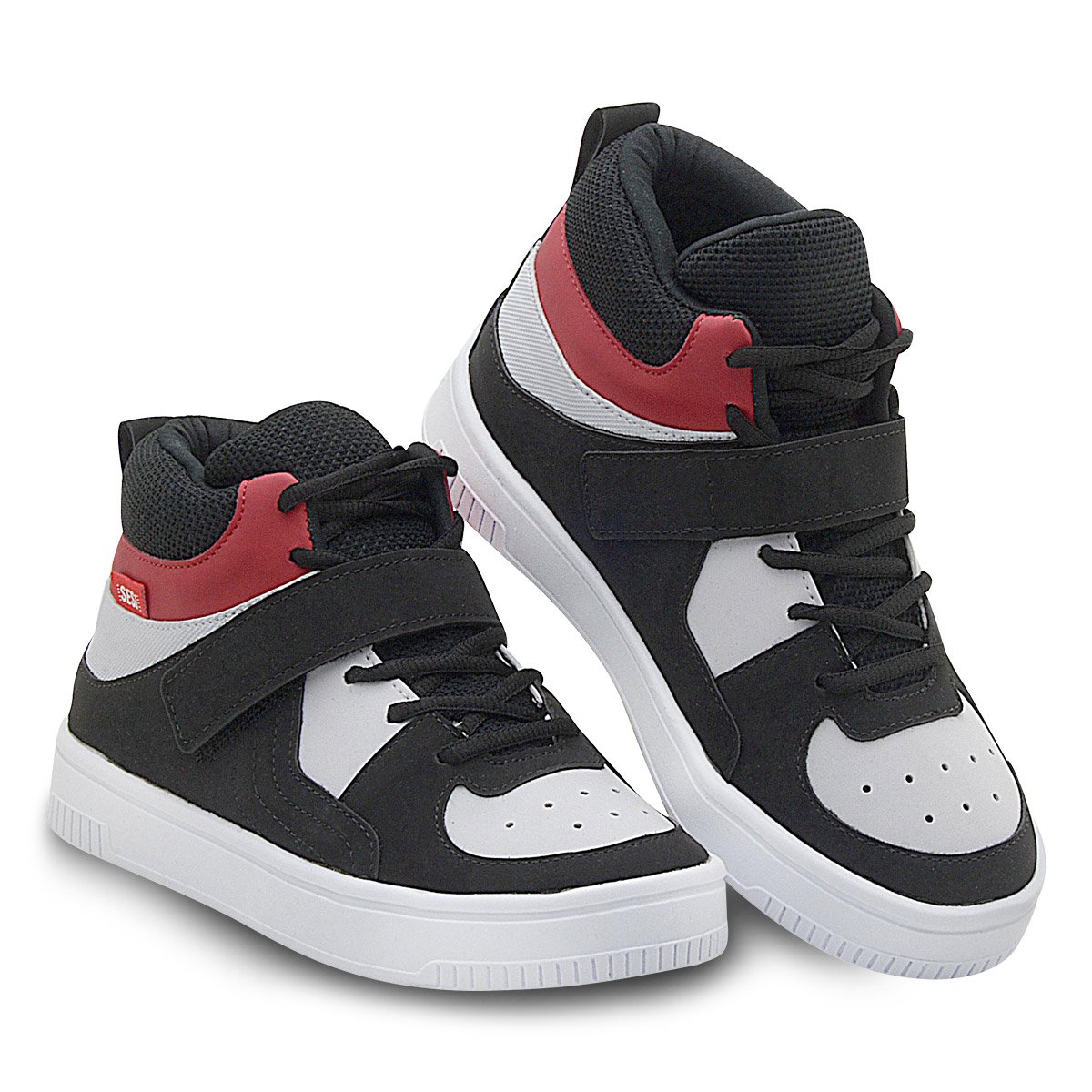 Tenis Infantil Masculino Sesi Botinha Menino Cano Alto Pe com Pe 40