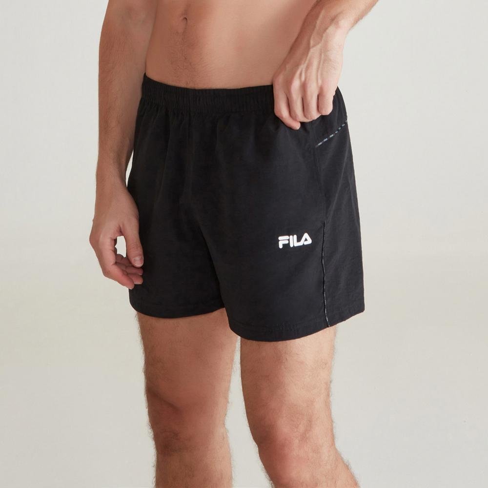 Shorts Fila Tape Masculino Preto - Renner