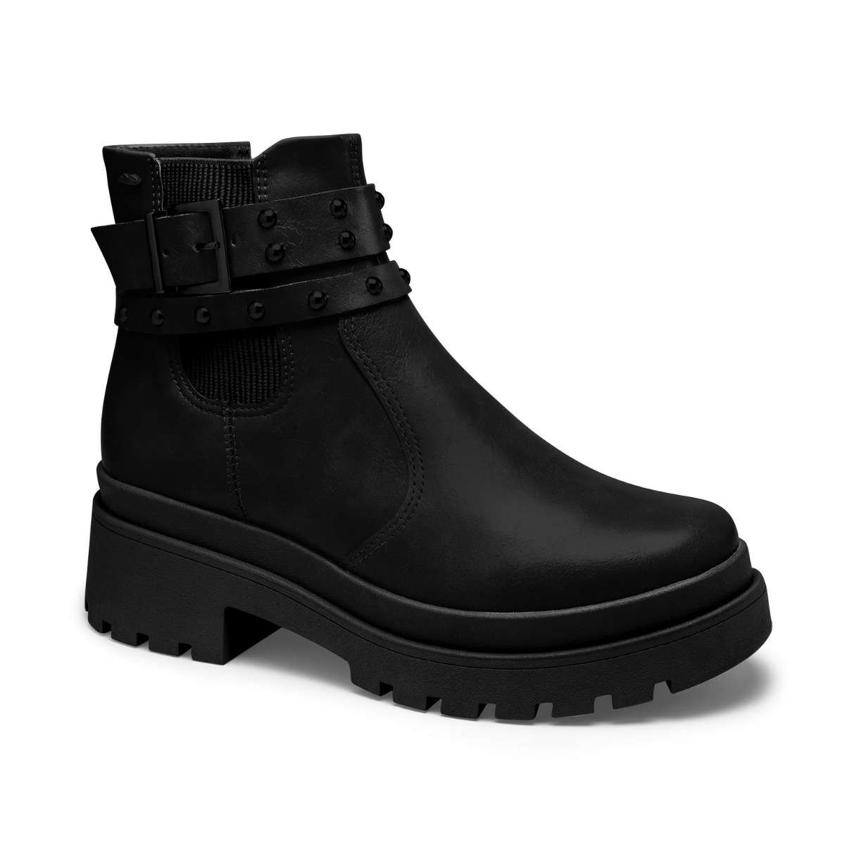 Bota Dakota Corturno Fivela - Feminina Preto
