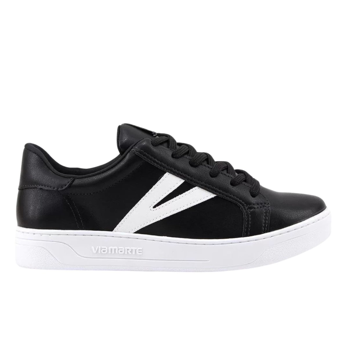 Tênis Via Marte Casual Feminino Preto Preto