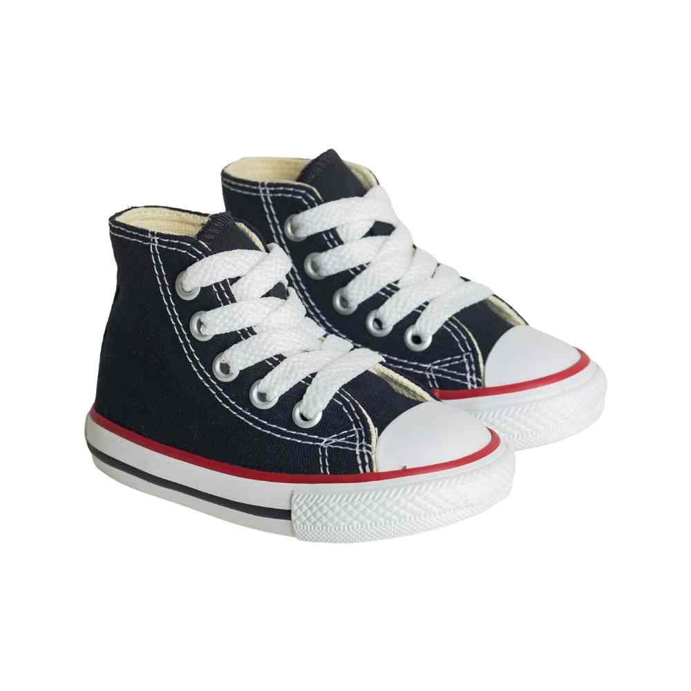 Tênis Infantil Casual Converse Chuck Taylor All Star Infantil Preto ...