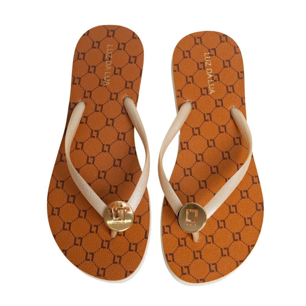 Chinelo Luz da Lua De Dedo Feminino 5032 Marrom