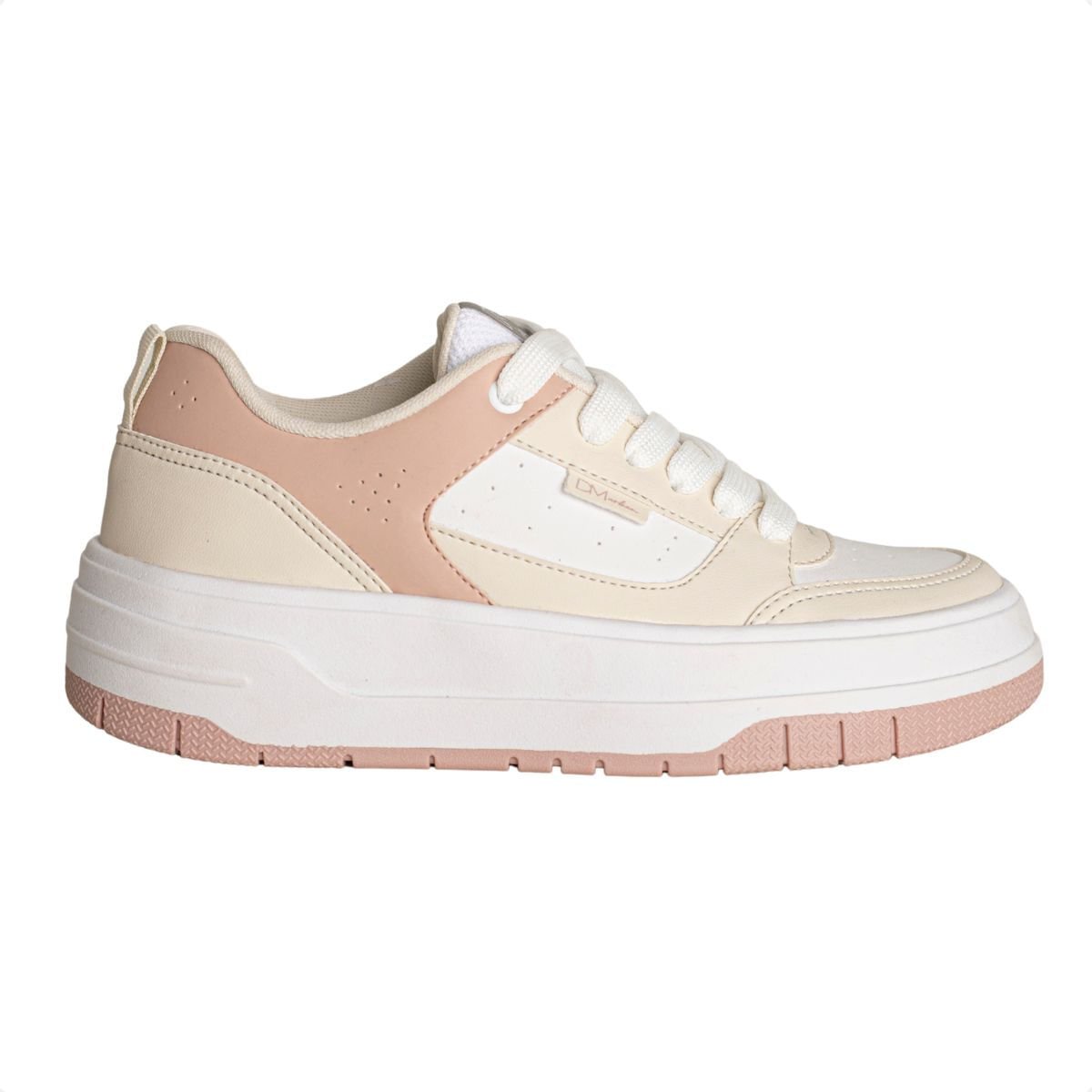 Tênis Dm Rosa Blush Branco/Rose