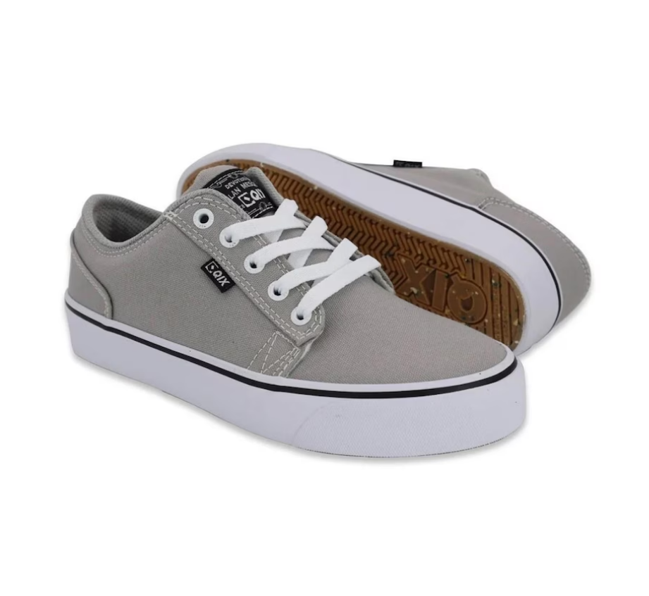 Tenis Qix Allan Mesquita Vulcan - 106073 Cinza