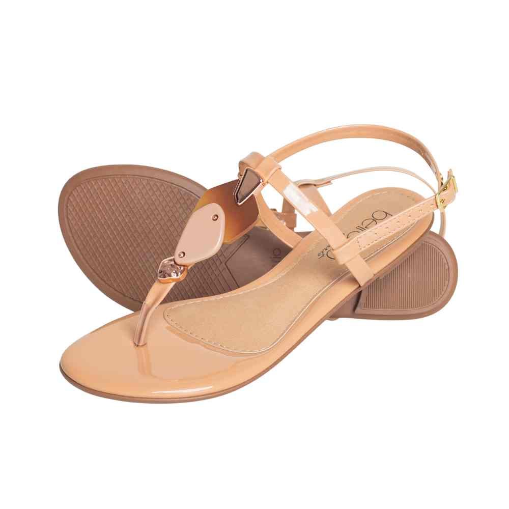 Rasteirinha Beira Rio 8384.231 Bege