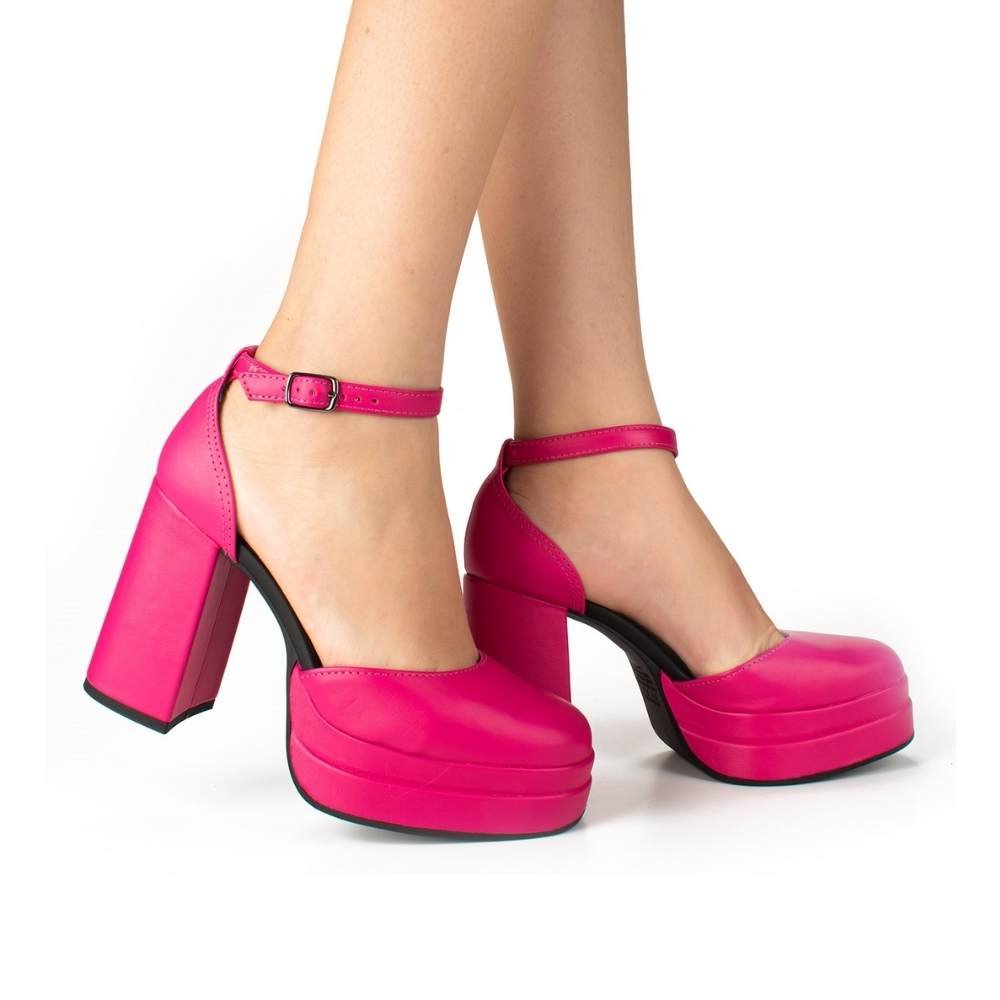 Sapato Feminino Salto Alto Dakota G4961-0003 Rosa