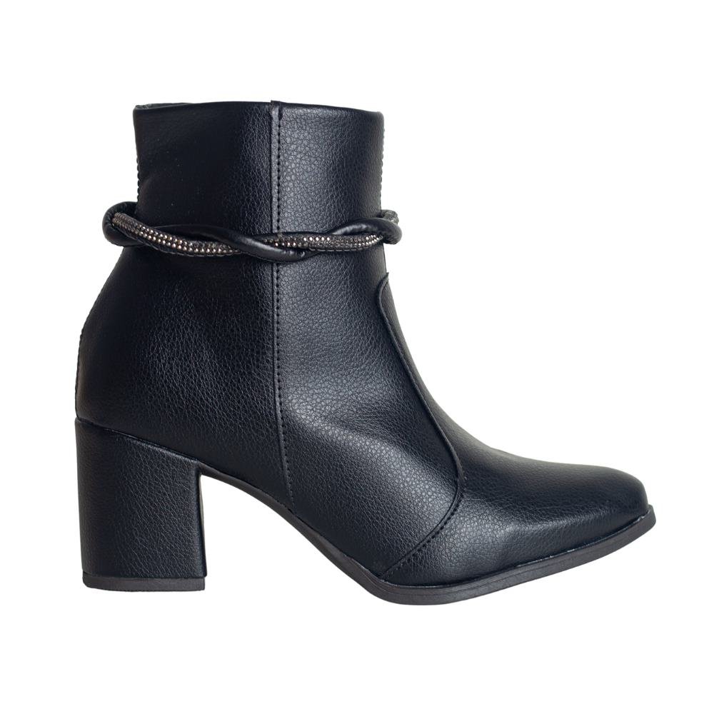 Bota Feminino Cano Baixo Marina Carvalho 848 Preto