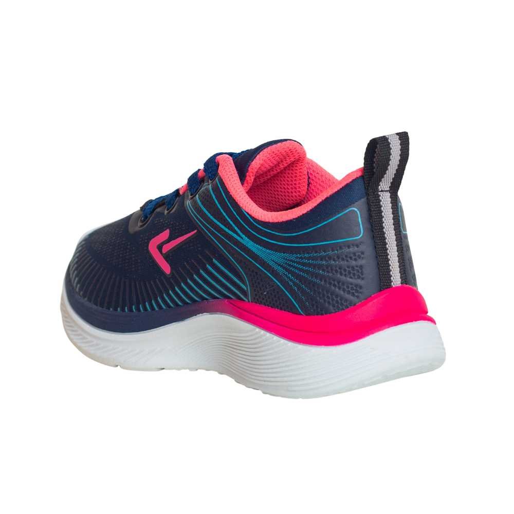 Tênis Infantil Running Box 200 Bk-1709 Marinho/Pink