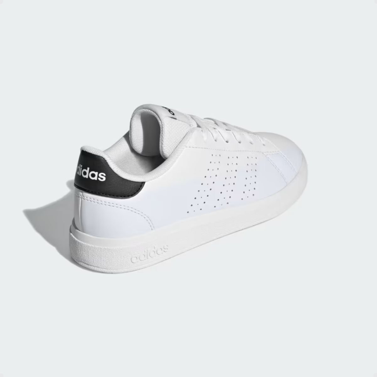 Tenis Casual Inf Adidas Advantage Base 2 0 Junior Ih8123 Branco