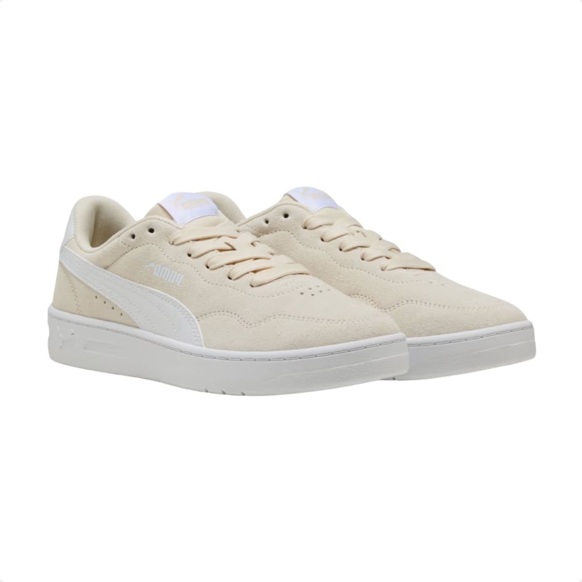 Tênis Casual Feminino Puma Court Lally Sd Bege Bege