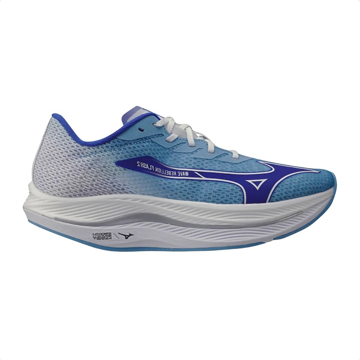 Tênis Running Masculino Mizuno Rebellion Flash Azul Azul