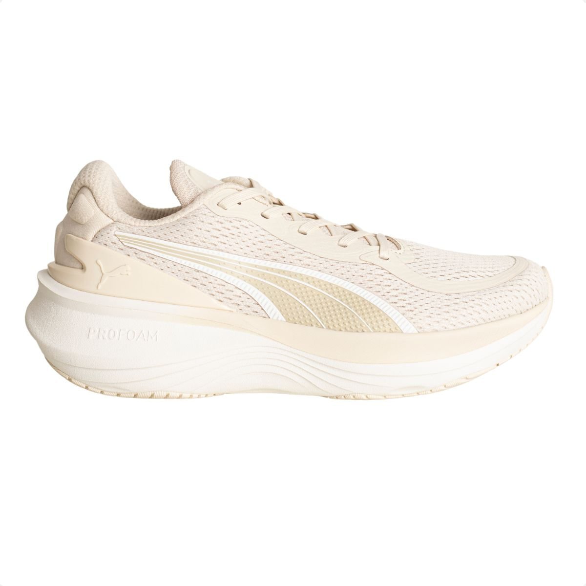 Tenis Running Fem Puma Scend Pro 2 Bege