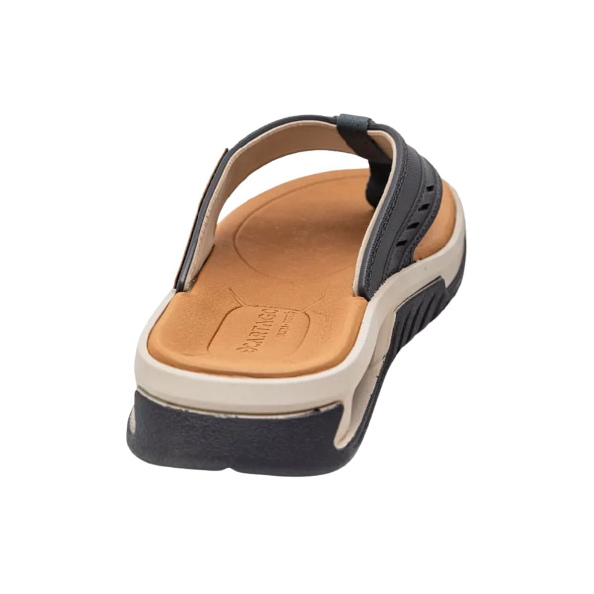 Chinelo Masculino Dedo Cartago Cairo Bege Azul/Marrom