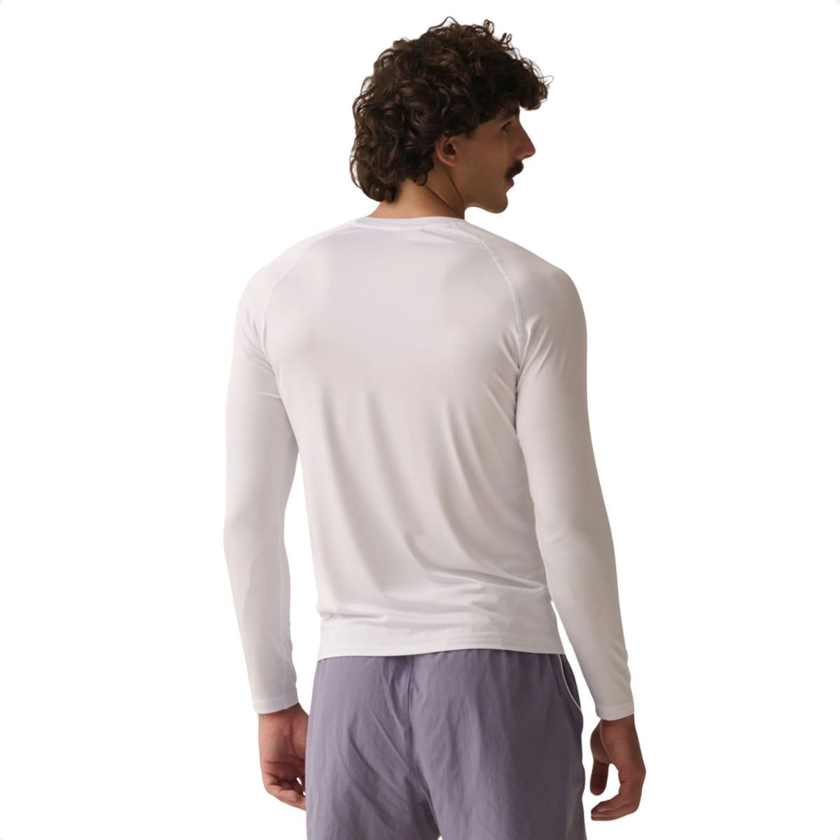 Camiseta Manga Longa Fila Outdoor Wod Masculina Branco