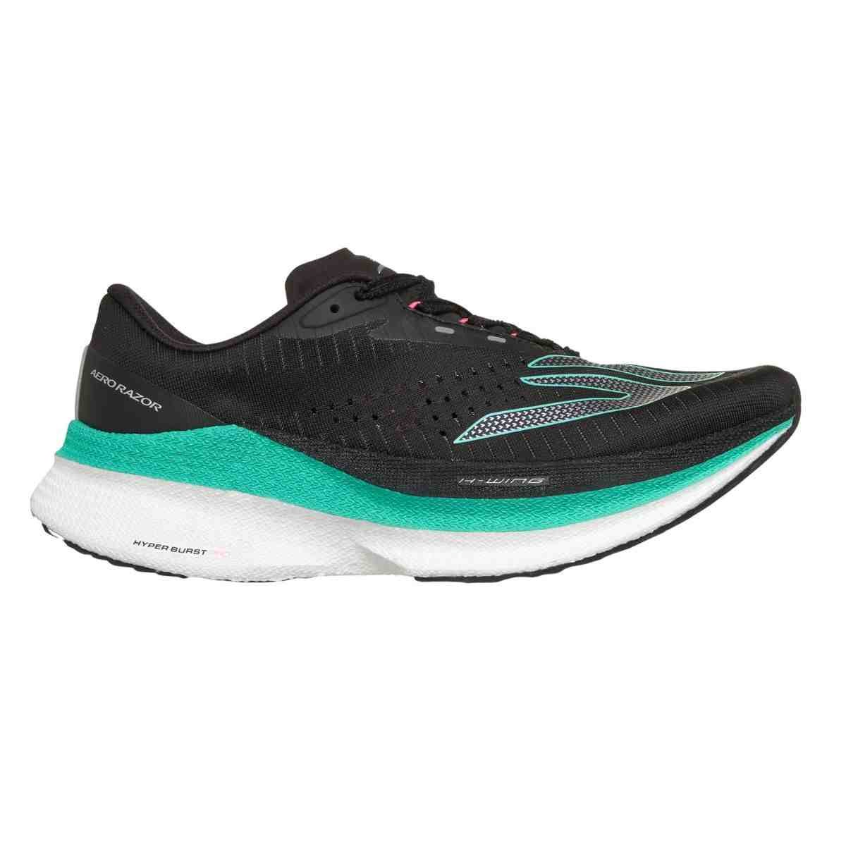 Tênis Corrida Feminino Skechers Skx Aero Razor Preto Preto