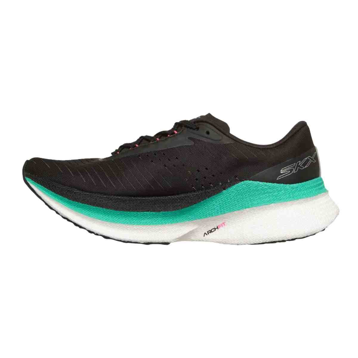 Tênis Corrida Feminino Skechers Skx Aero Razor Preto Preto